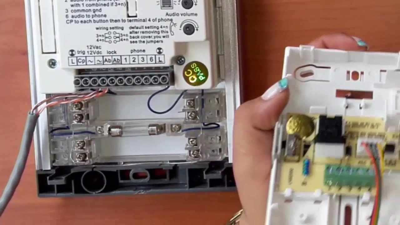 Instrucciones de Instalación para Citófonos de la marca HYCOMM - YouTube