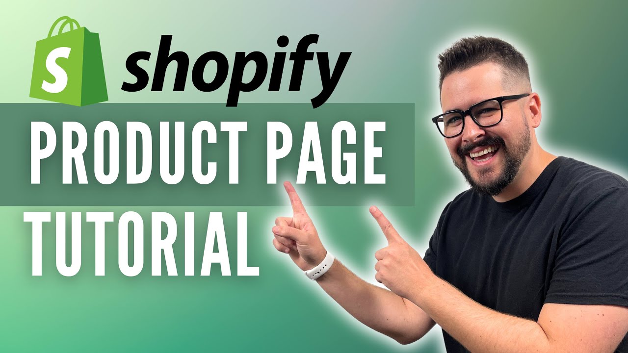 How To Create A High Selling Shopify Product Page - YouTube