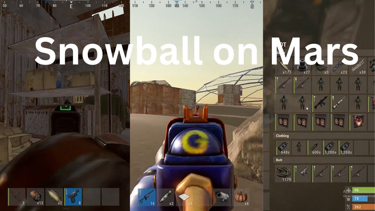 Snowballing on Mars - YouTube