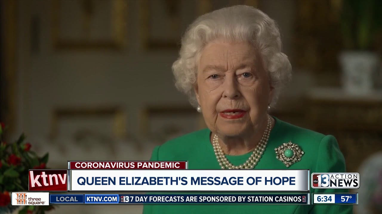 Queen Elizabeth's message of hope - YouTube