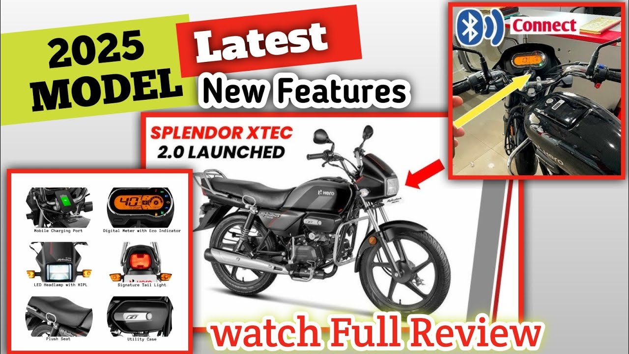 SPLENDOR PLUS X TECH 2.O NEW LAUNCHES IN 2025 FULL REVIEW/Latest ...