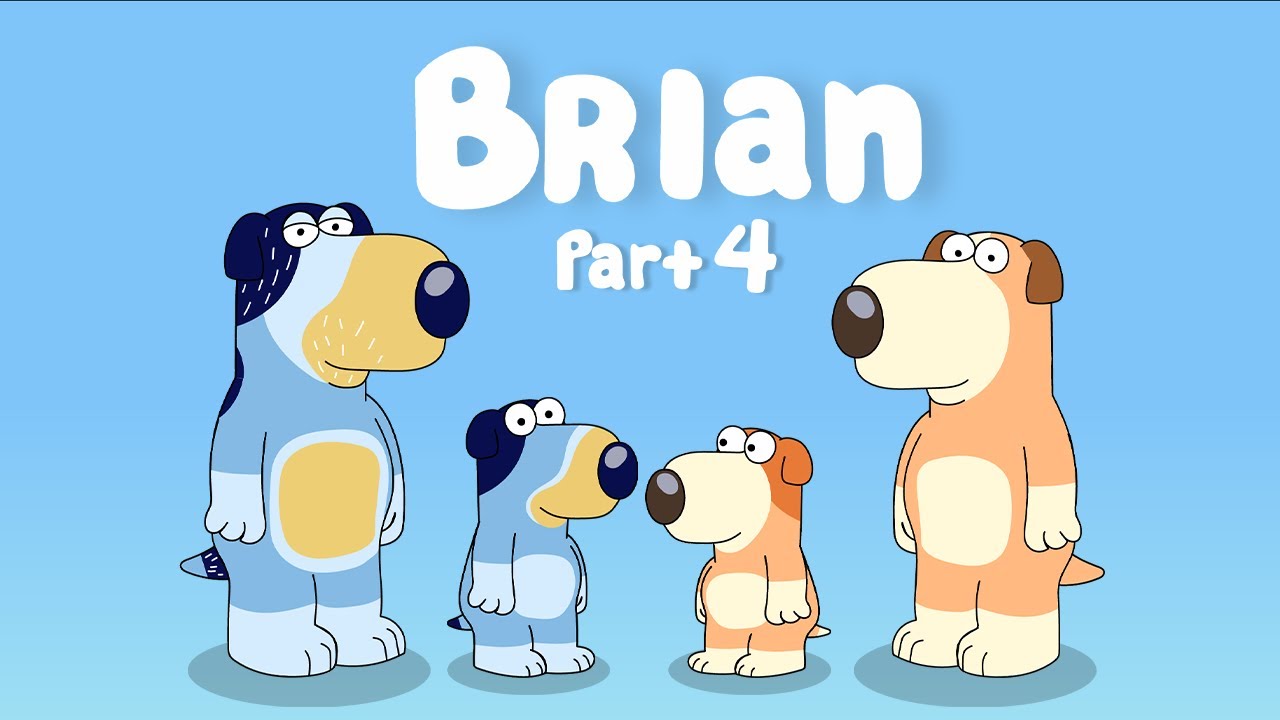 Bluey But Its Brian From Family Guy Part 4 - YouTube