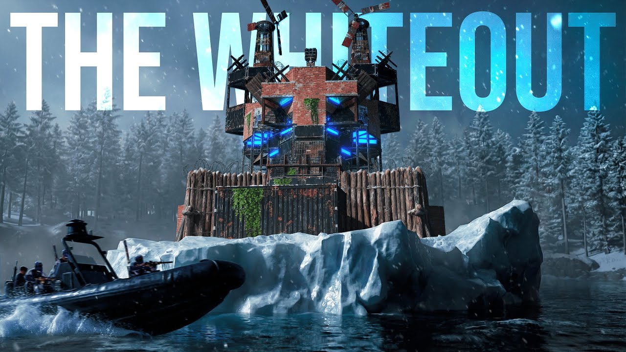 The Whiteout - ULTIMATE Solo/Duo Shield Wall Base | 2026 Rust - YouTube