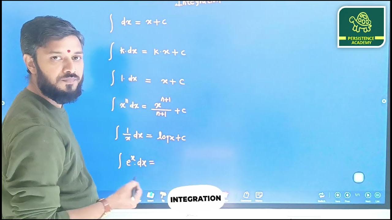 #Integration Basic Formulae - YouTube