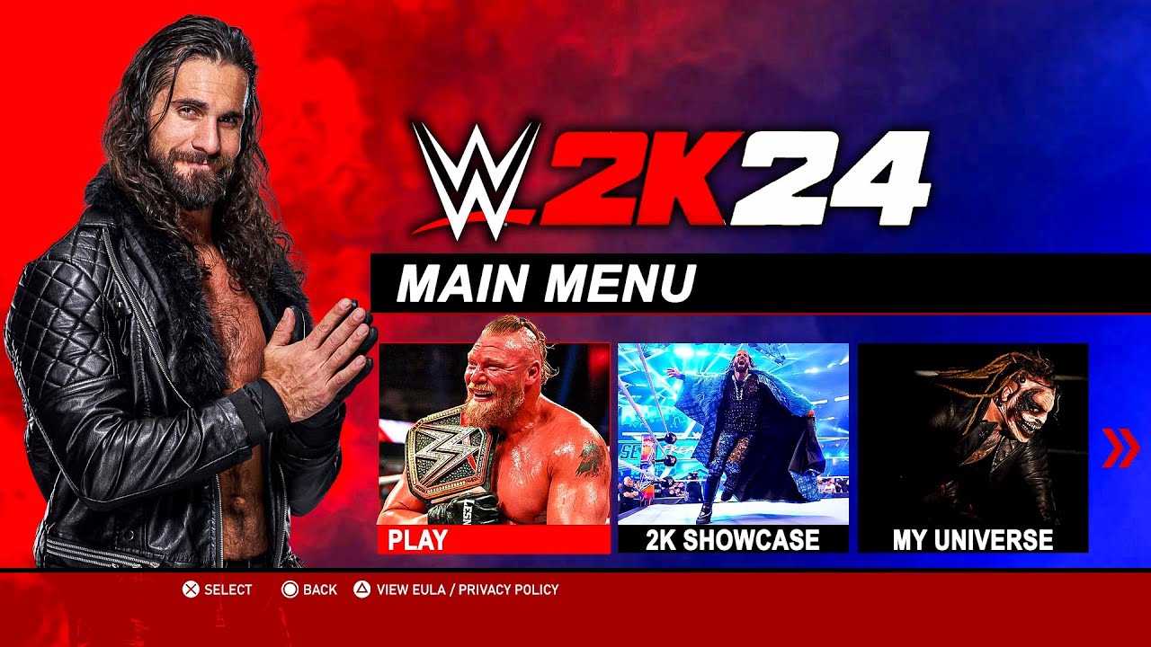 WWE 2K24: Seth Rollins Showcase Mode! (Concept) - YouTube