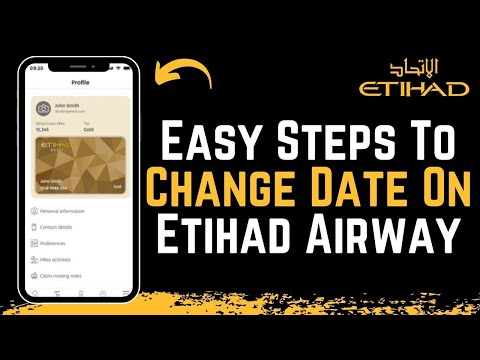 How To Change Date in Etihad Airways (Very EASY!)