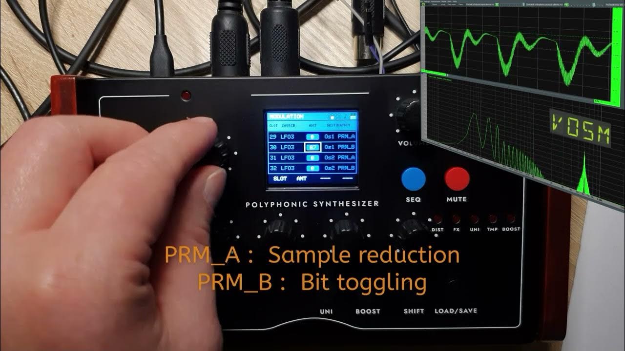 Jeannie Polyhonic DIY Synthesizer - New synthesis from Mutable Instruments Braids and Shruthi ...