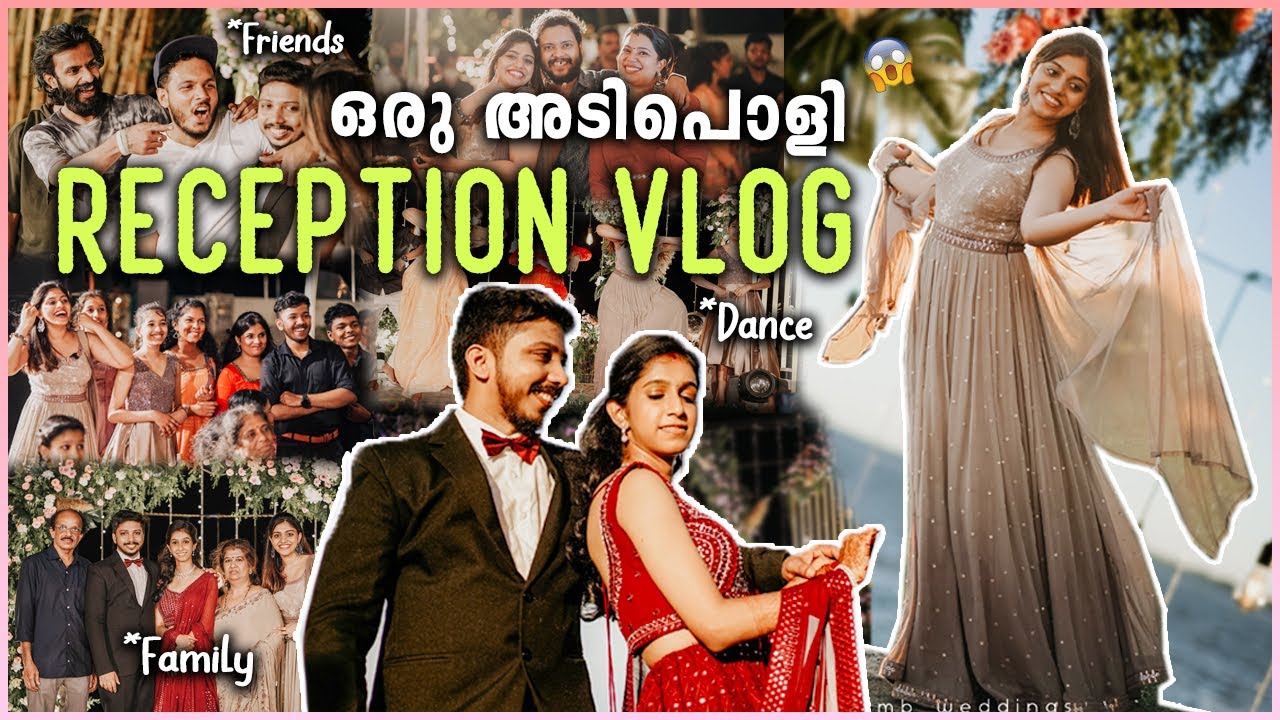 RECEPTION VLOG 😍 Huge GIFT, Surprises & Their Love Story | Saranya ...