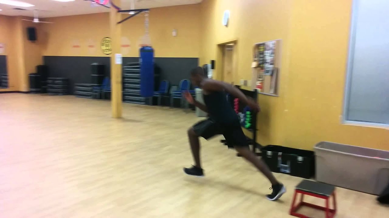 Depth Jump to Sprint - YouTube