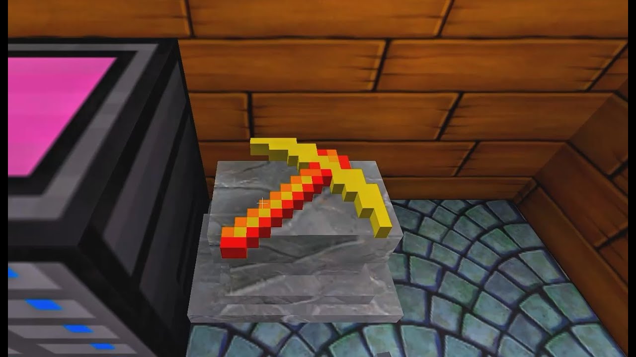 how to make a Op pickaxe MTS (minetest survival) ep 2 - YouTube