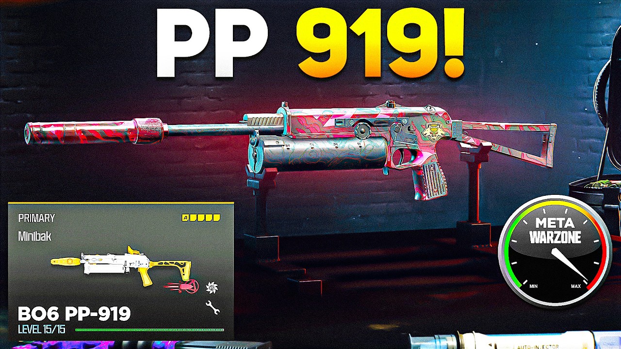 the BLACK OPS 6 PP919 in WARZONE is TOO GOOD... - YouTube