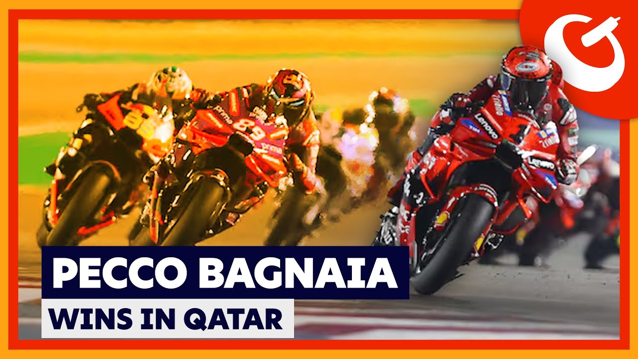 Pecco Bagnaia Wins in Qatar as Marc Marquez and Pedro Acosta Battle ...