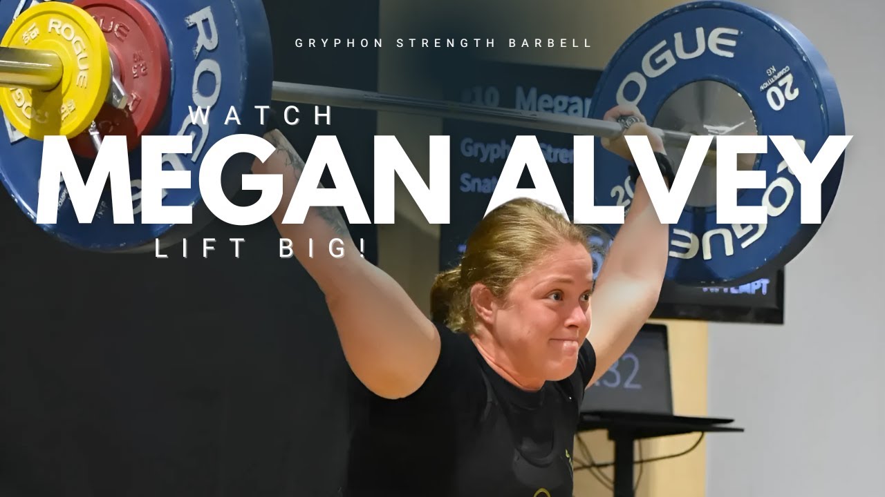Megan Alvey's Heavy Clean & Jerk Complex | Power Clean + Full Clean ...