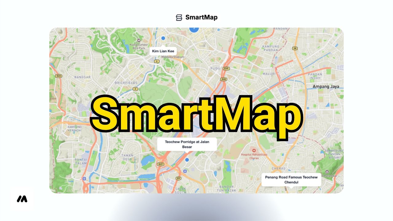 如何使用 SmartMap：通过对话找到理想的地点｜AI - YouTube