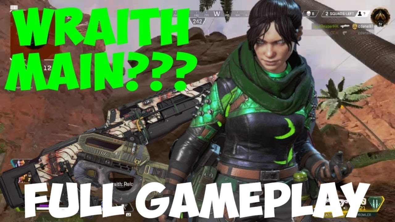 Am i a Wraith Main? Apex Legends Ranked Gameplay - PS4 - YouTube