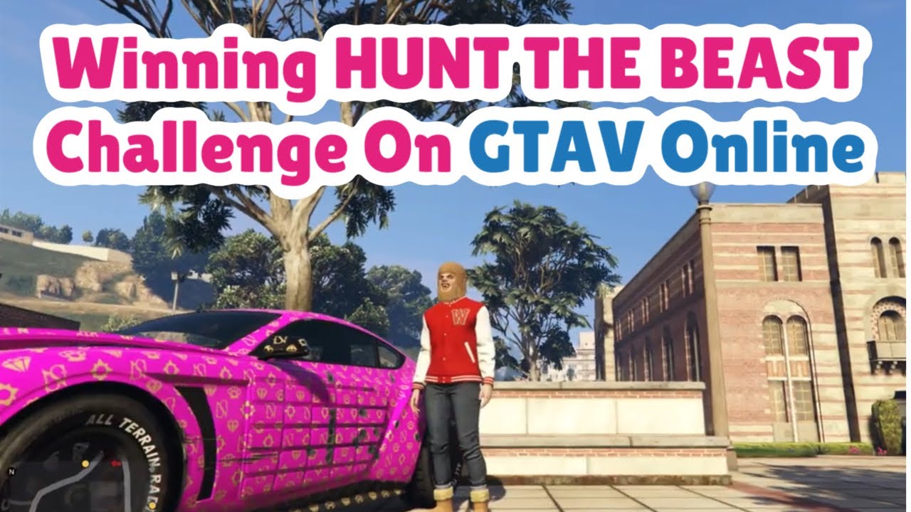 GTAV Online Winning Hunt The Beast Challenge - YouTube