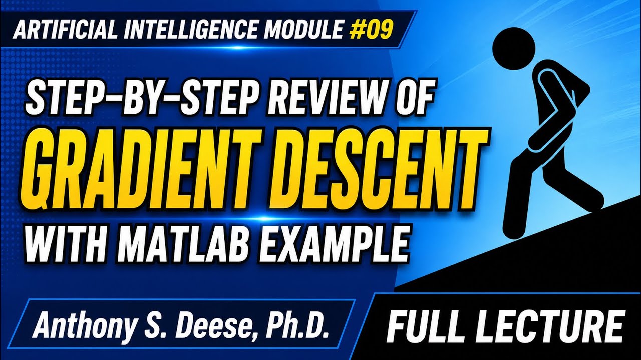 Gradient Descent Explained Step by Step with MATLAB Example - YouTube