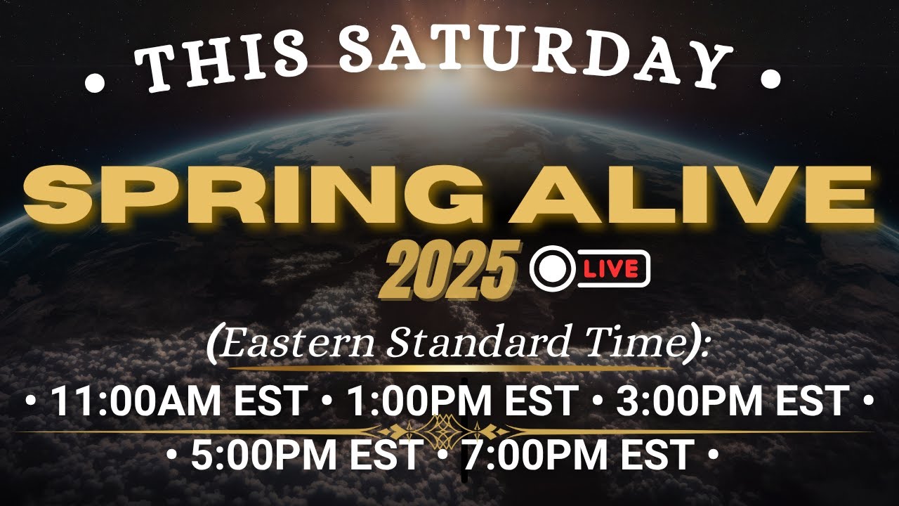Spring Alive 2025 - May 31st - YouTube