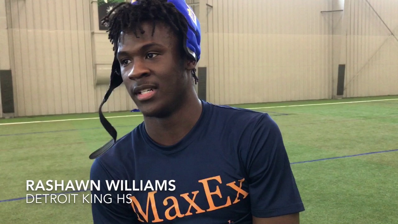 2020 Rashawn Williams (ATH) Detroit King Hs - YouTube