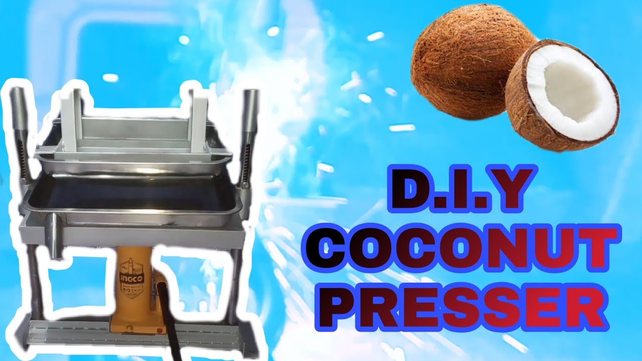 VLOG D.I.Y EDITION [Coconut Presser] Manually control Ajae Ayson Vlog ...