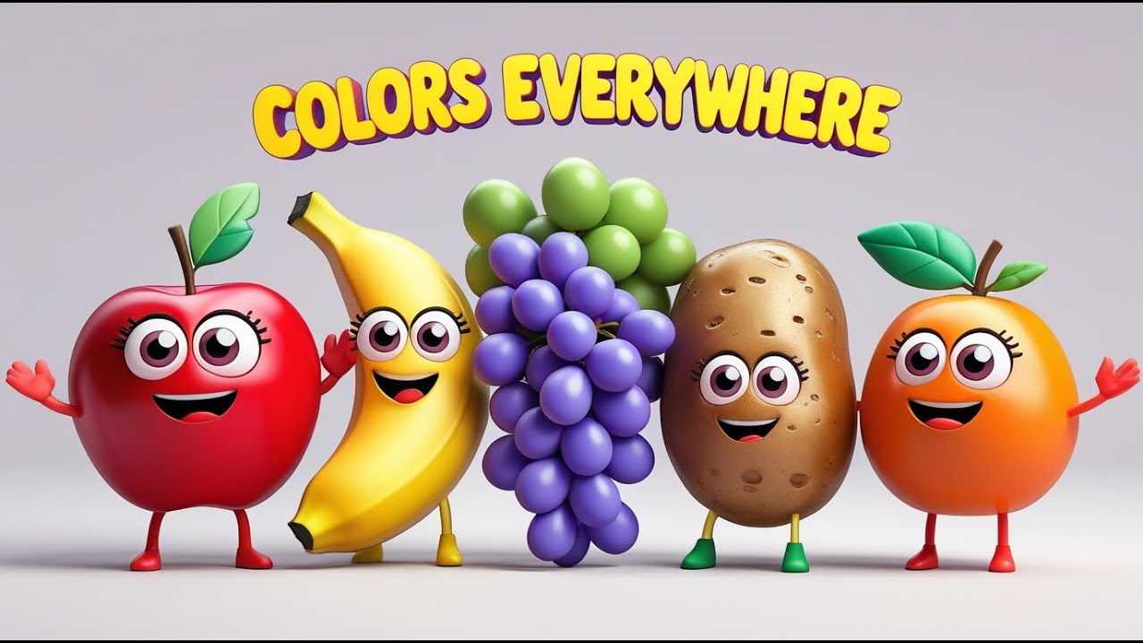 Colors Everywhere/세상은 색깔로 가득해 - YouTube