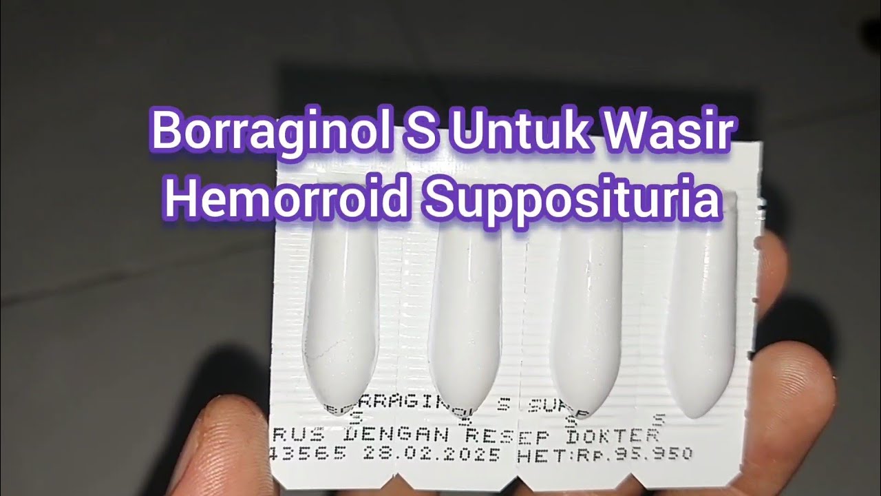 Borraginol S Supposituria | Wasir Ambeien Hemorroid | Ambeyen Ambien ...