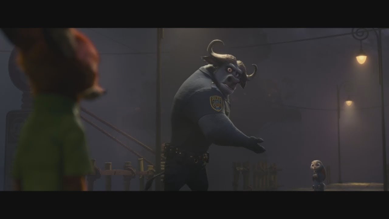 Nick Wilde Stands Up To Chief Bogo For Judy Hopps Scene (HD) Zootopia ...