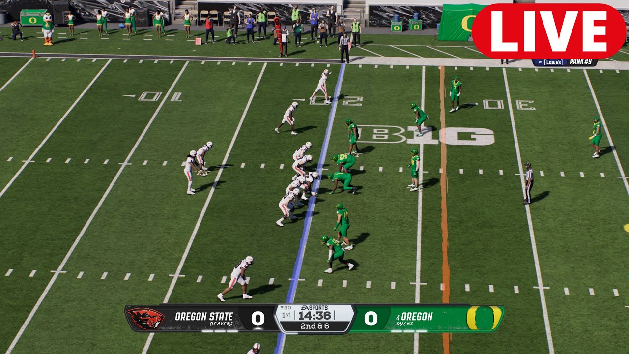 Oregon Ducks vs.Oregon State Beavers FULL GAME | NCAAF 2025 Season Week ...