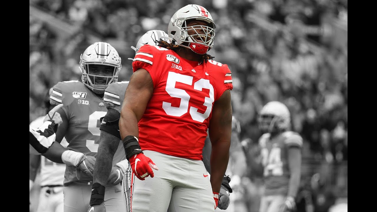 Davon Hamilton | 2019 Ohio State highlights - YouTube