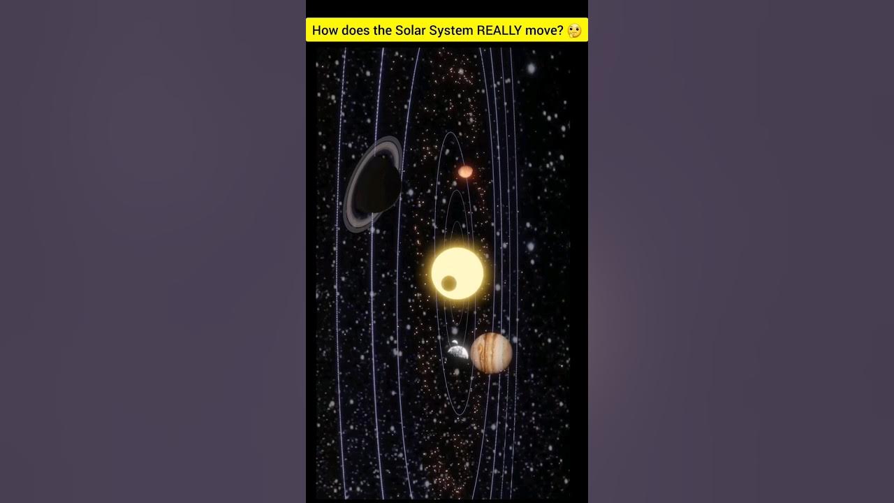 How does the Solar System REALLY move? #space #science #universe # ...