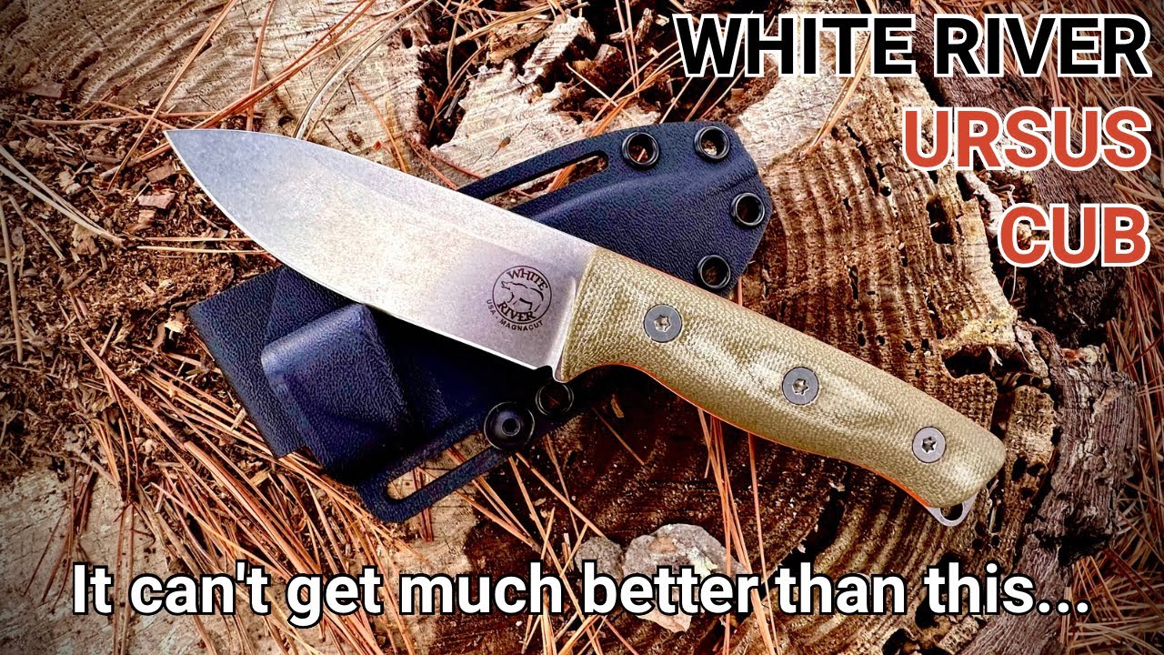 Is this the BEST "do-it-all" knife?! | Unboxing and Overview of the White River Ursus Cub - YouTube