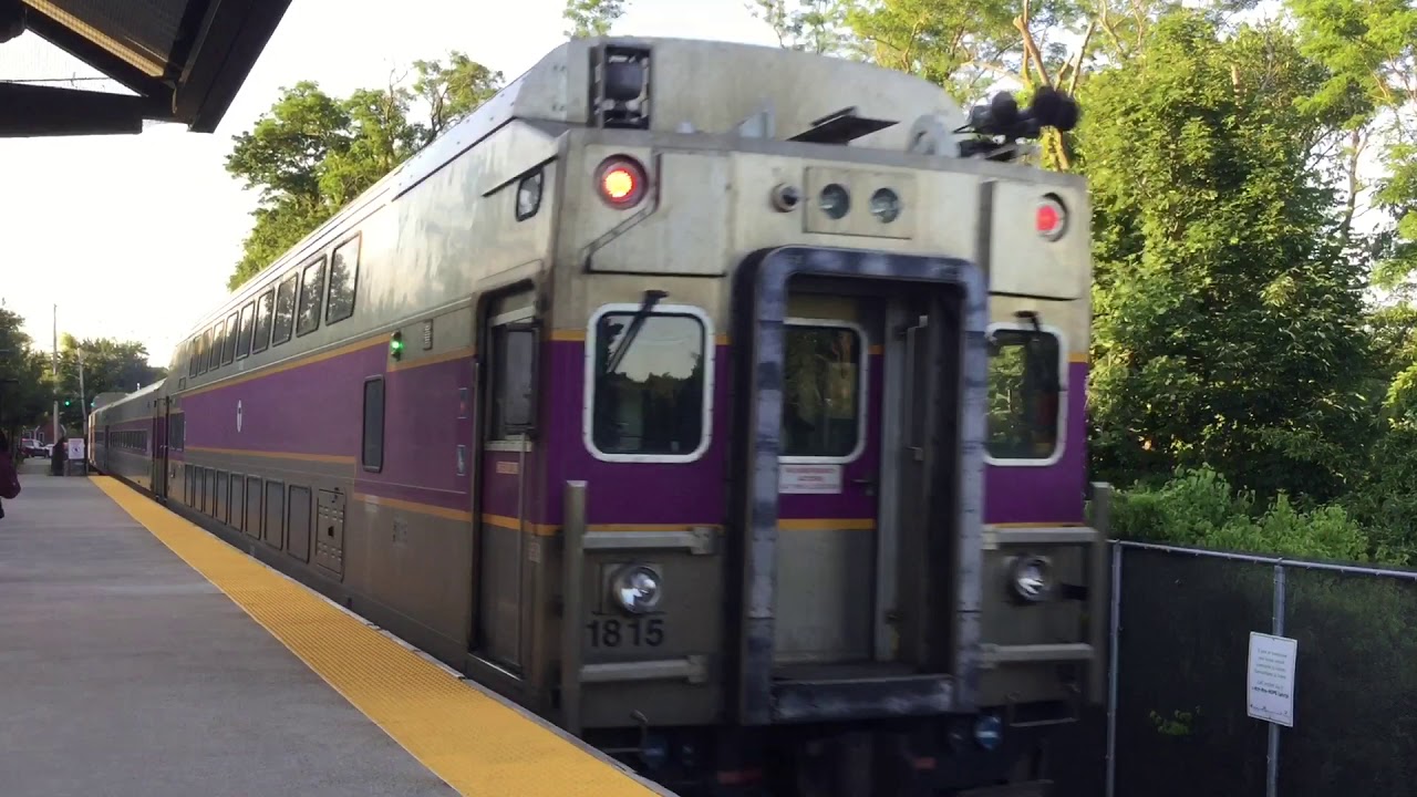 Various MBTA trains On The Old Colony Lines - YouTube