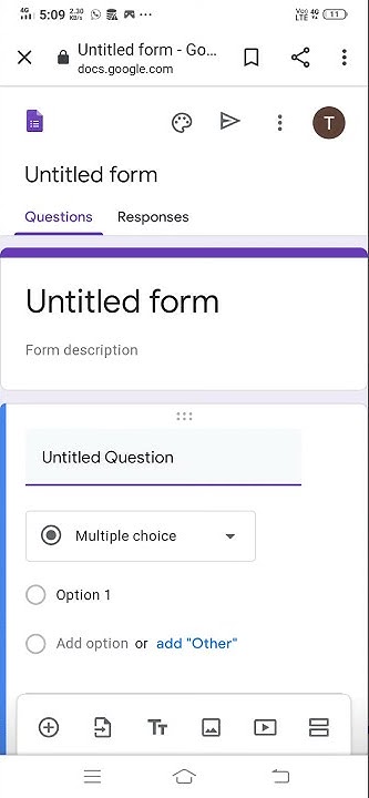 Settings of Google form for a perfect test - YouTube