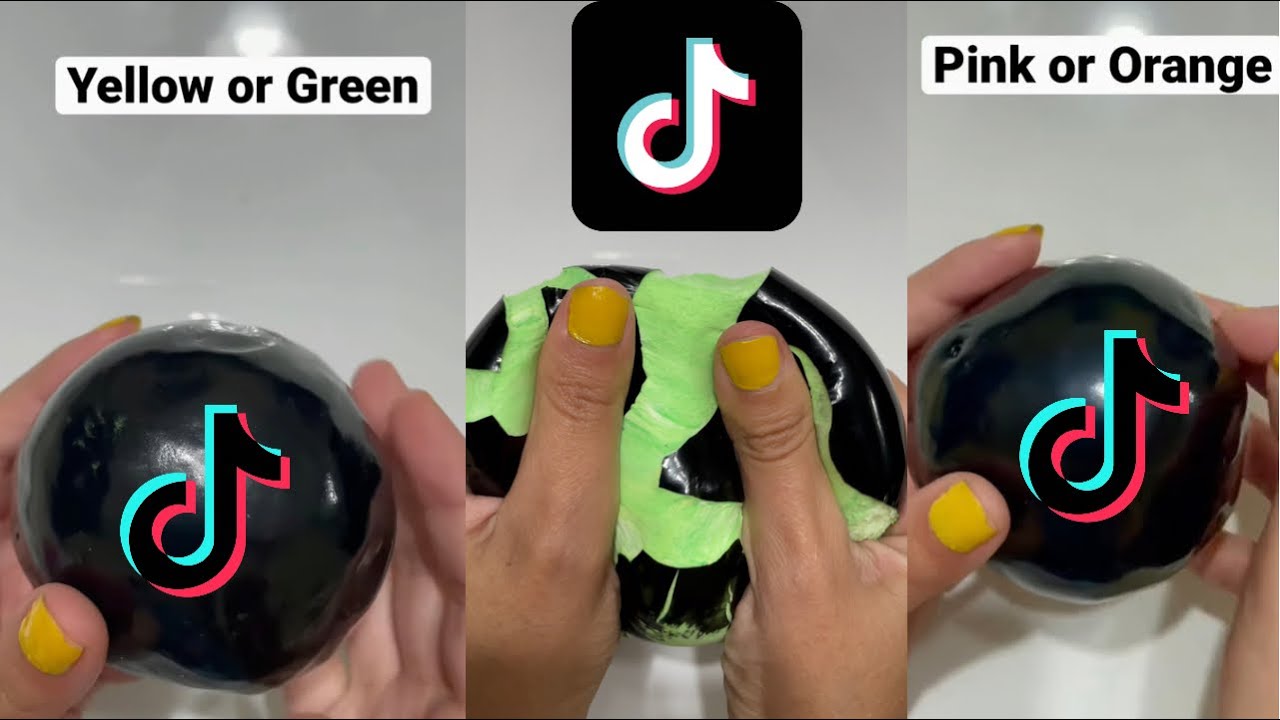 Tiktok Compilation Guess the Color - What’s your score? - Clay Cracking ...