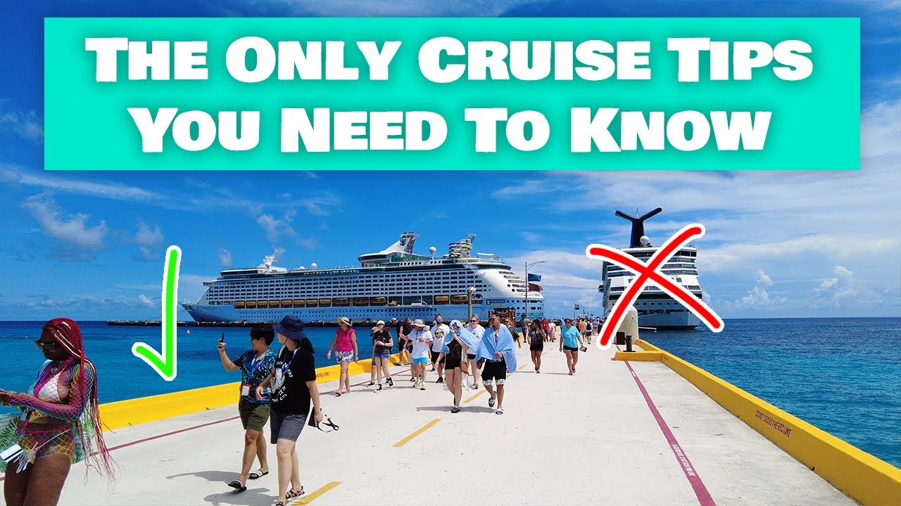 23 first time cruise tips that REALLY work! - YouTube