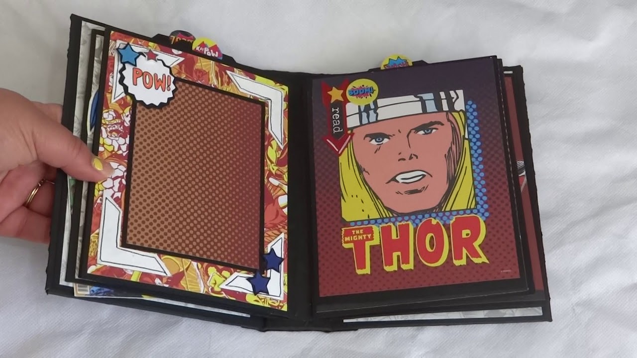 "Marvel/DC Superhero Album" Mini Album - YouTube