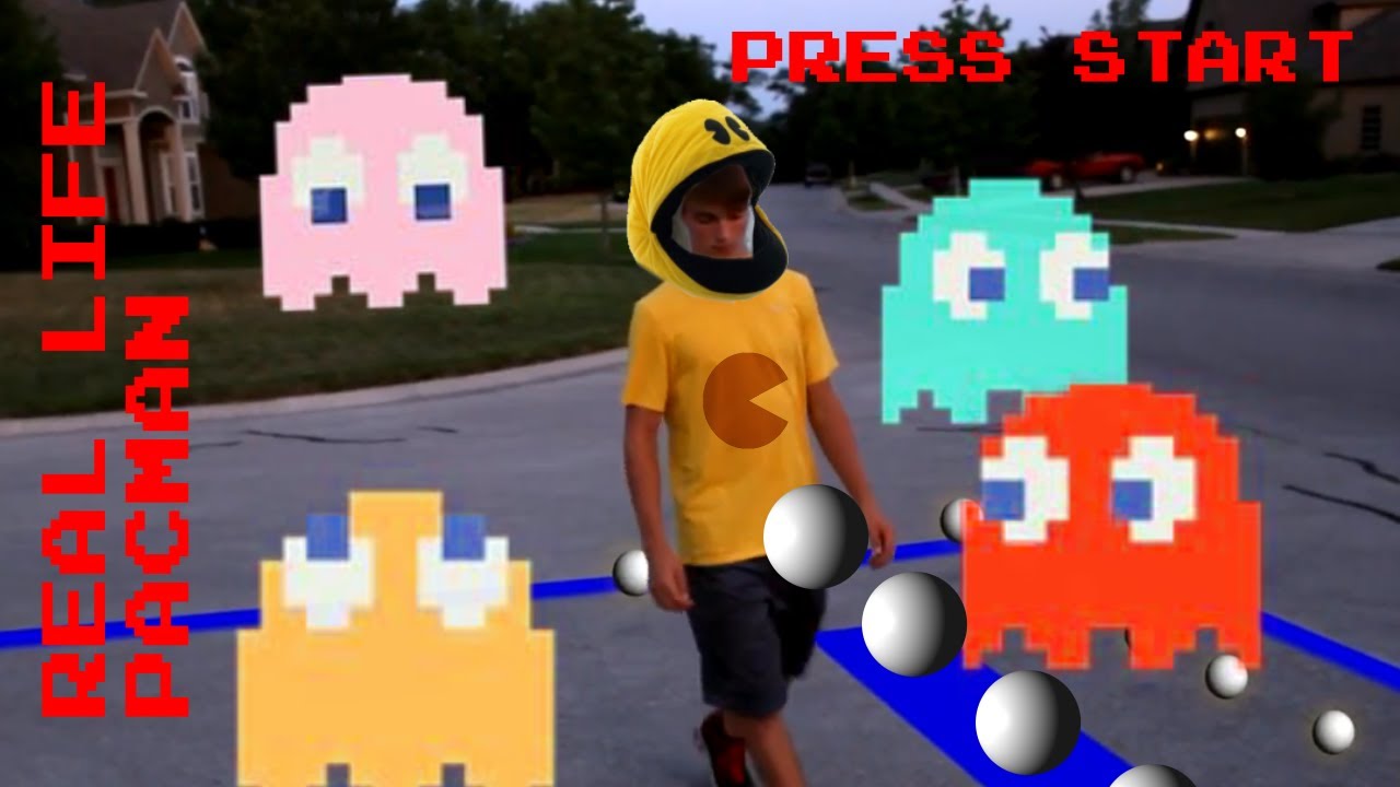 ☺Real Life Pac-Man☺ - YouTube