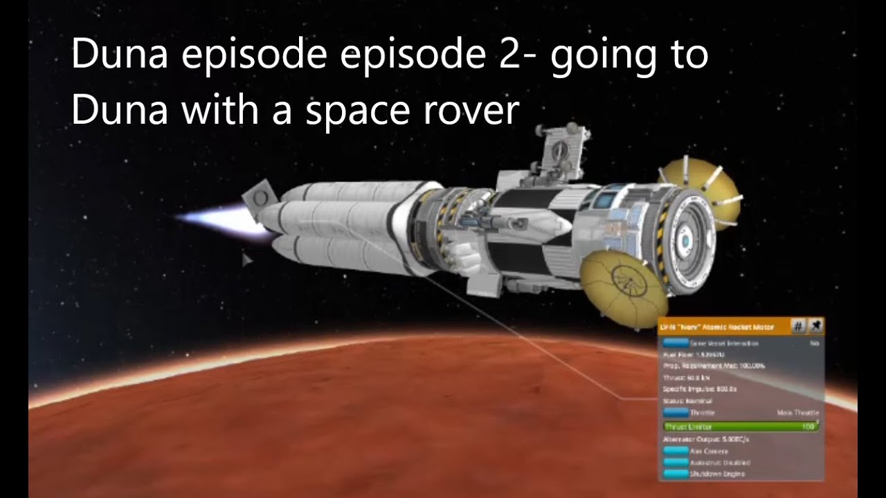 Fully reusable Duna Mission Episode 2 - Transfer to Duna - YouTube