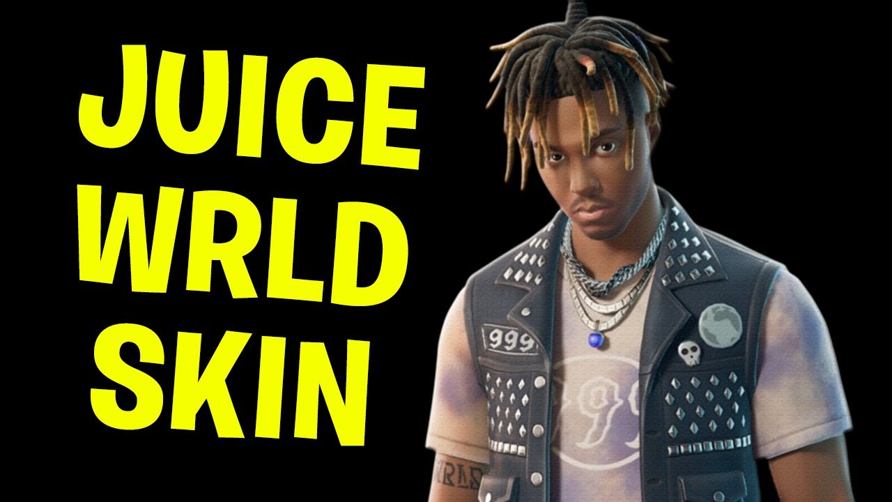 FREE BUILD COM A SKIN JUICE WRLD I FORTNITE - YouTube