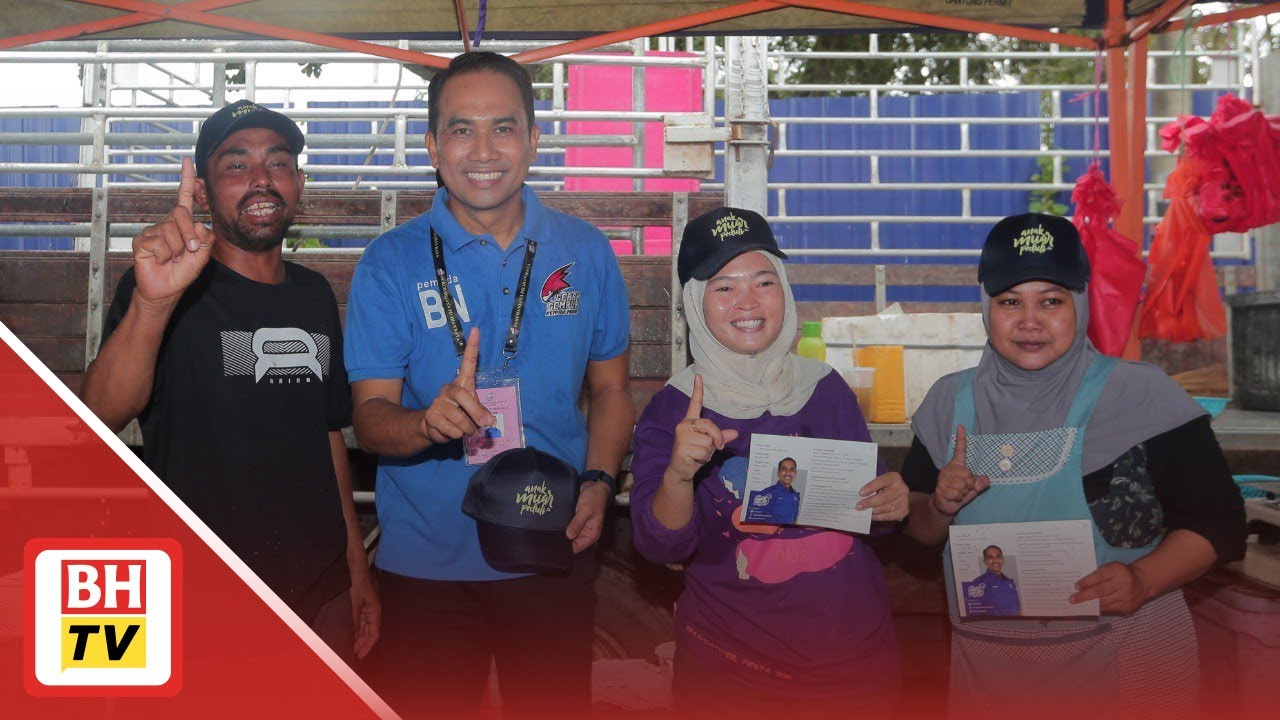 PRU15: Calon BN Parlimen Muar tak gentar berdepan Syed Saddiq - YouTube