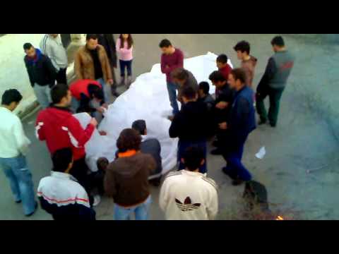 αεροστατο στο χωριο μας.διοδια μεσσηνιας - YouTube