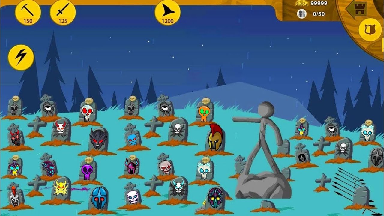 NEW UPDATE POWER OF ALL HEADSTONE EPIC IN MAP 1000 SURVIVORS | STICK ...