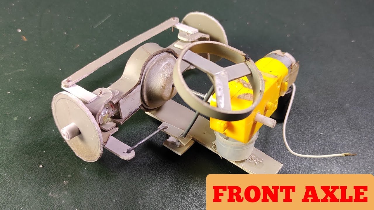 Homemade front axle from pvc | Rc car, Rc truck front axel model - YouTube