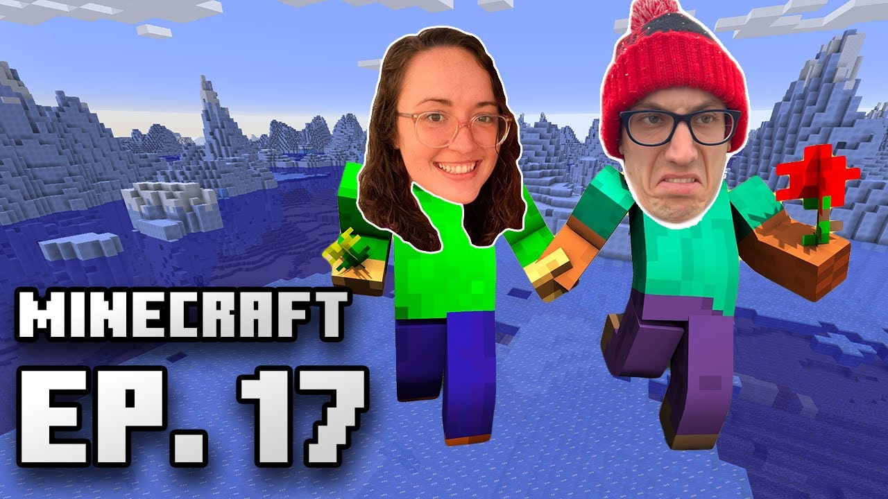 Minecraft BLIND Let's Play [Ep. 17] -- Ryan and Meg's First Time ...