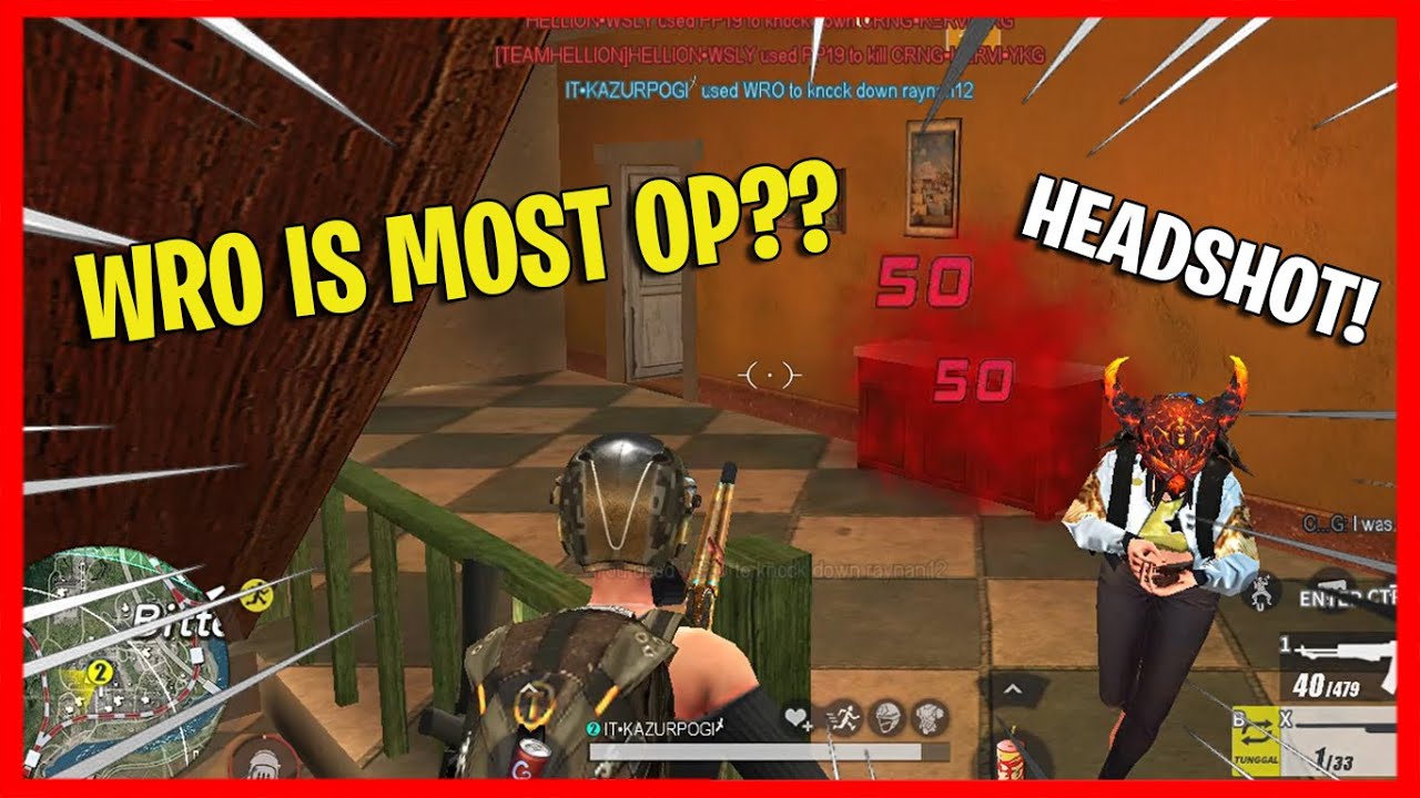 WRO IS MOST OP SHOTGUN IN ROS?? (ROS GAMEPLAY) - YouTube