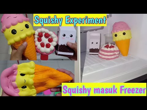 Squishy experiment | Masukin squishy ke Freezer - YouTube