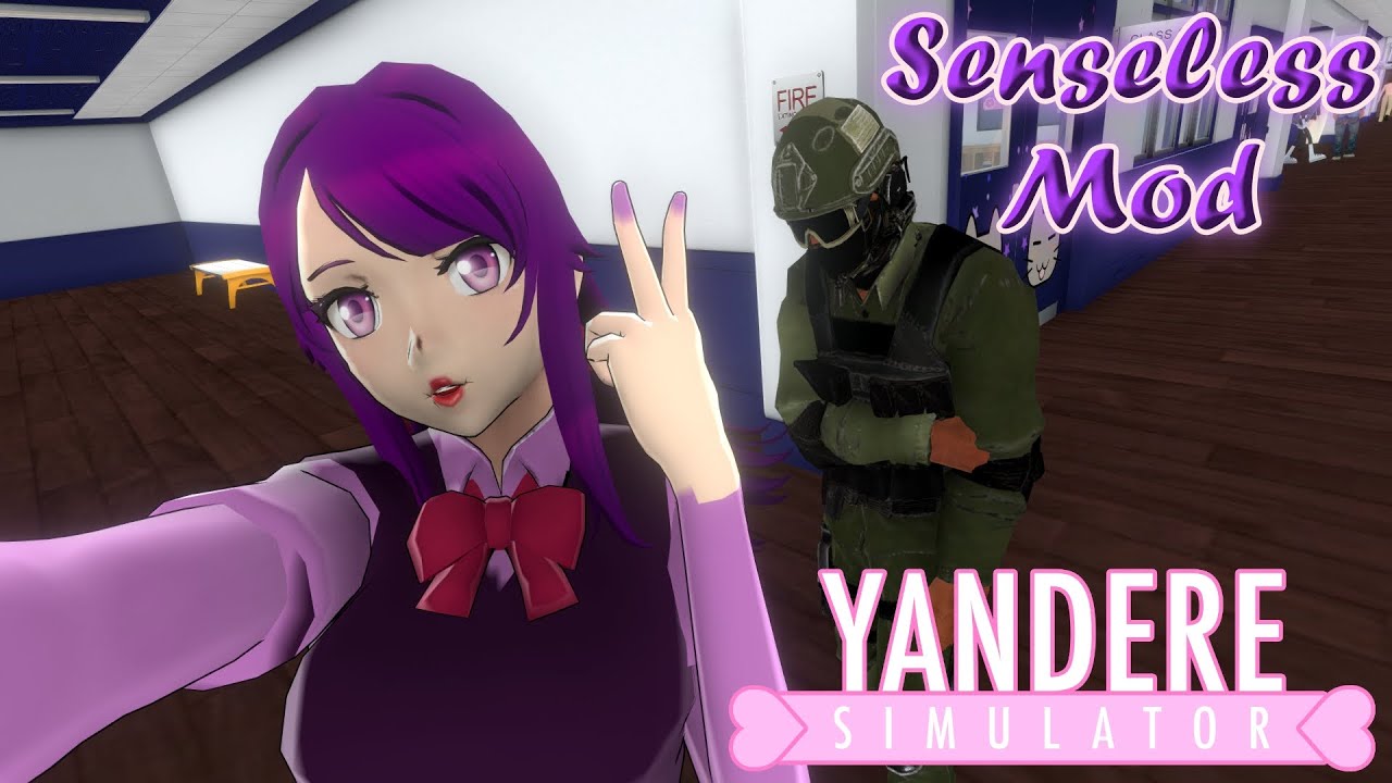 Yandere Simulator - Senseless Mod - YouTube