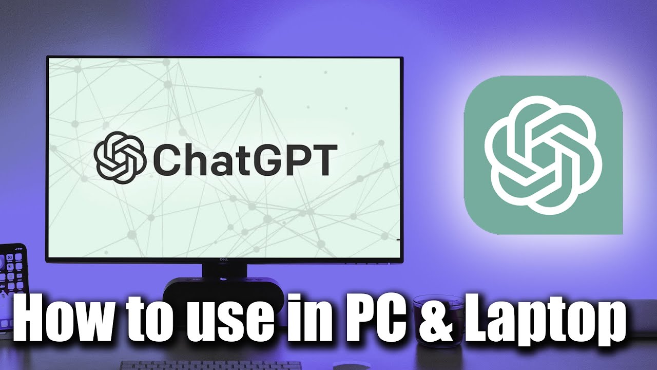 How to Use ChatGPT [Laptop Tutorial] - YouTube