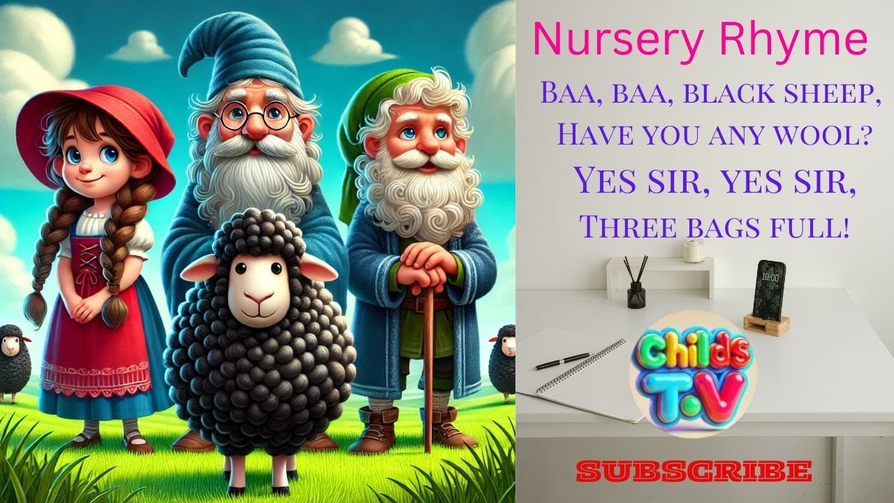 Baa Baa Black Sheep Gets a New Twist/ Fun Nursery Rhymes with @Childs ...