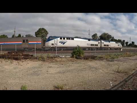 Amtrak Train #6 California Zephyr in Martinez Ca 9/23/23 - YouTube
